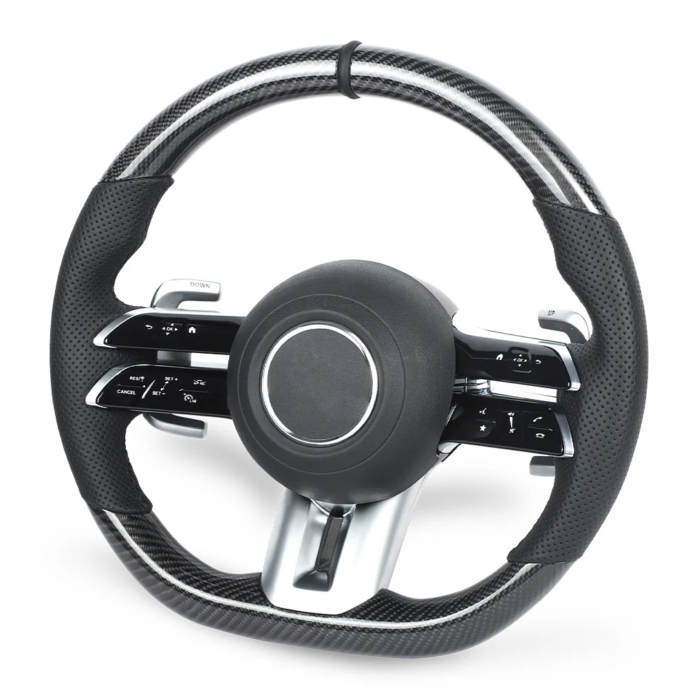 Custom Carbon Fiber Steering Wheel For Mercedes Benz G Class W204 W203 ...