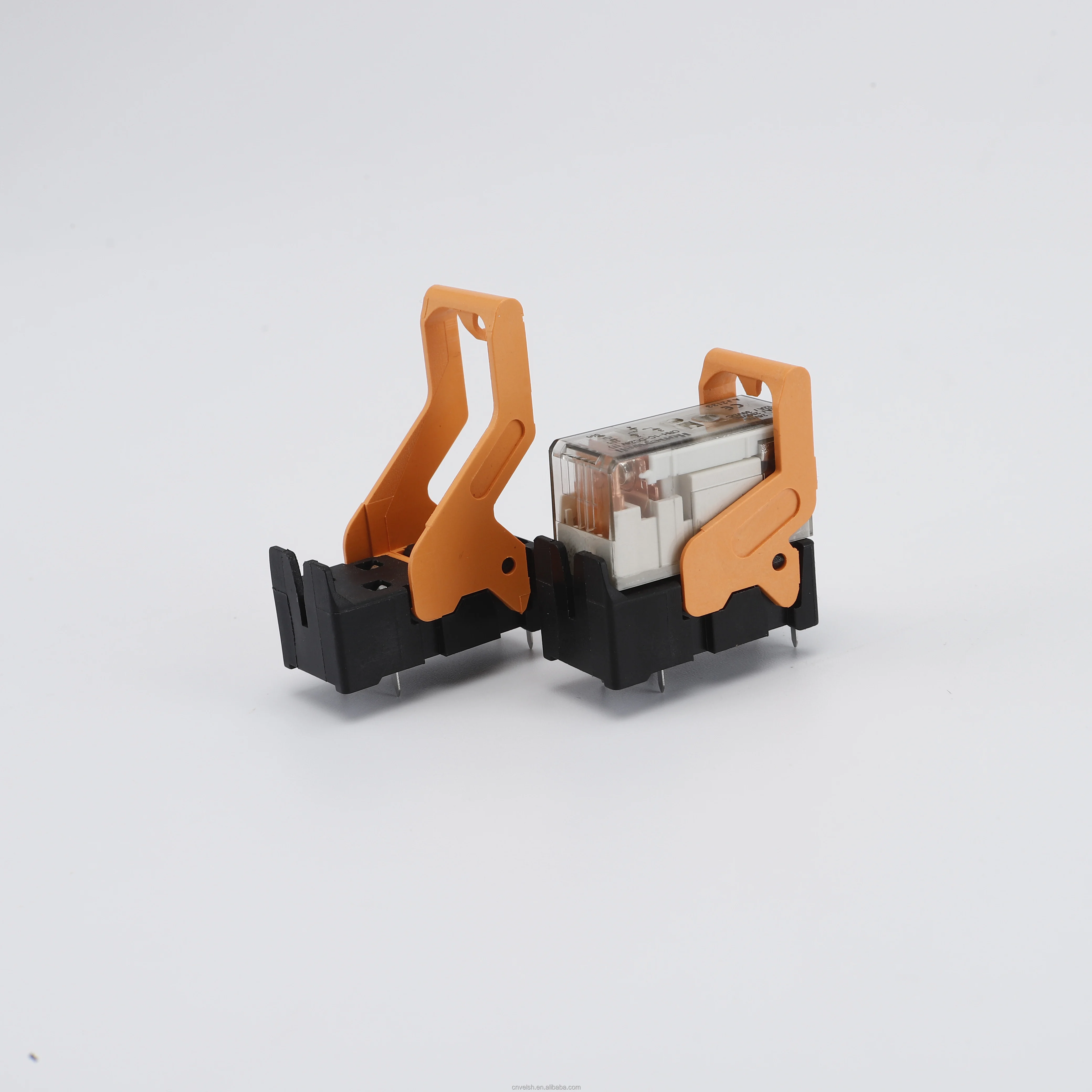 High Quality 5Pin Small Relay Orange Snap-on Relay Socket Slim Relay ...