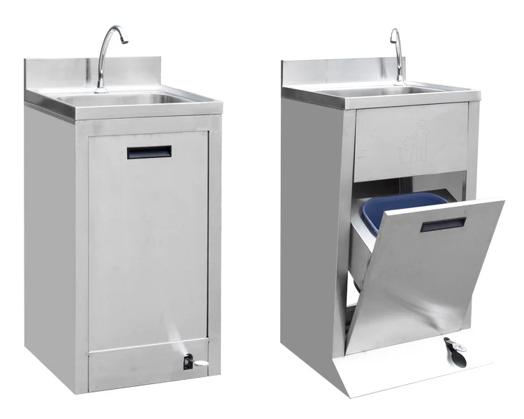 Konar Foot Pedal Hand Wash Basin - Modern & Portable Sink