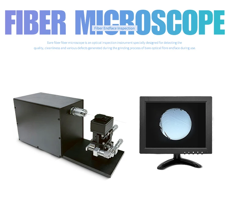 Sgx-7200a Bare Fiber Fiber Microscope Bare Fiber Endface Tester - Buy ...