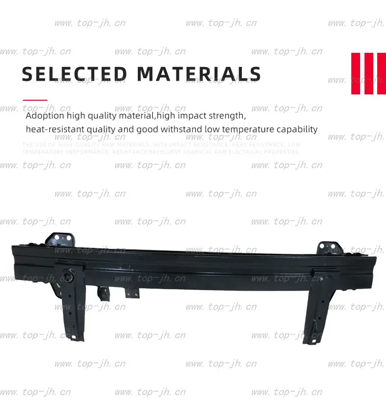 Carval Front Bumper Support Jh For Rio 12 86530-1w010 Front Bumper ...