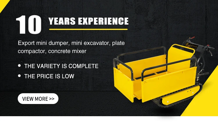 Walk-behind Crawler Mini Dump Truck Mini Dumper - Buy Garden Mini ...