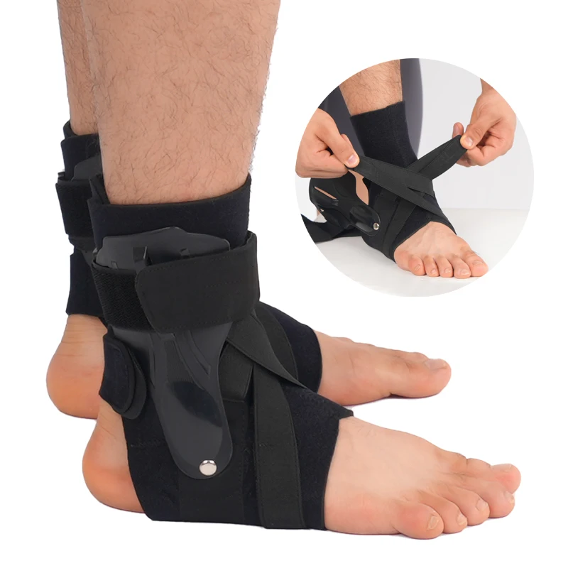 Right Left Ankle Stabilizing Orthosis Guard Plantar Fasciitis Night ...