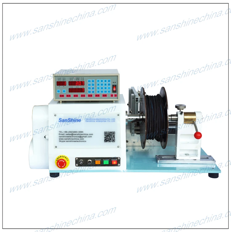 Precise Programable Automatic Cable Wire Roller Winding Machine For ...