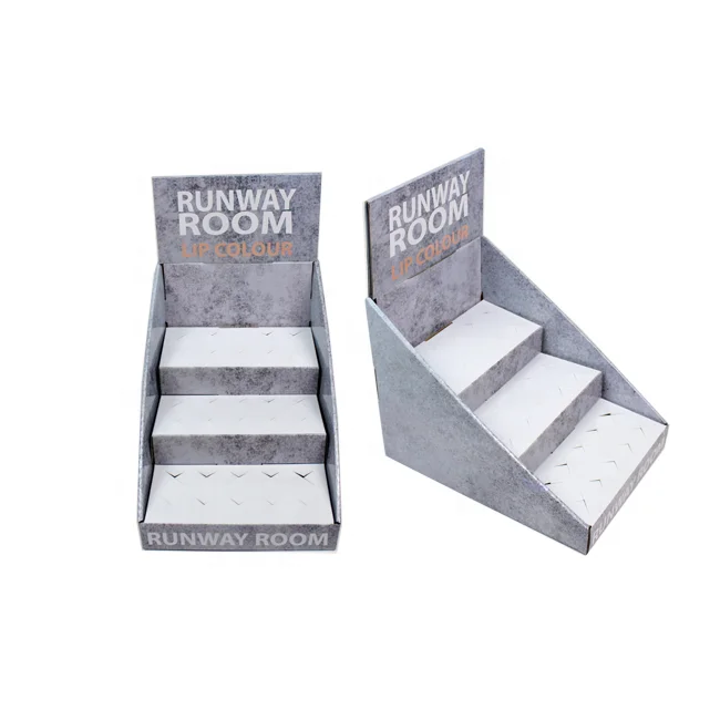 Lipstick Pdq Counter Top Stand Lip Balm Counter Display Cardboard - Buy ...