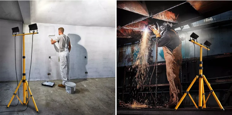 Portable Adjustable Telescopic Work Light - 3m Floodlight