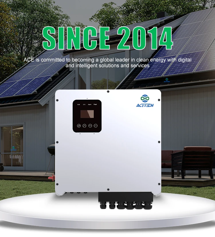 Factory Sell Solar Energy 6kw 15kw 6000w 380v 400v 415v Hybrid Inverter ...