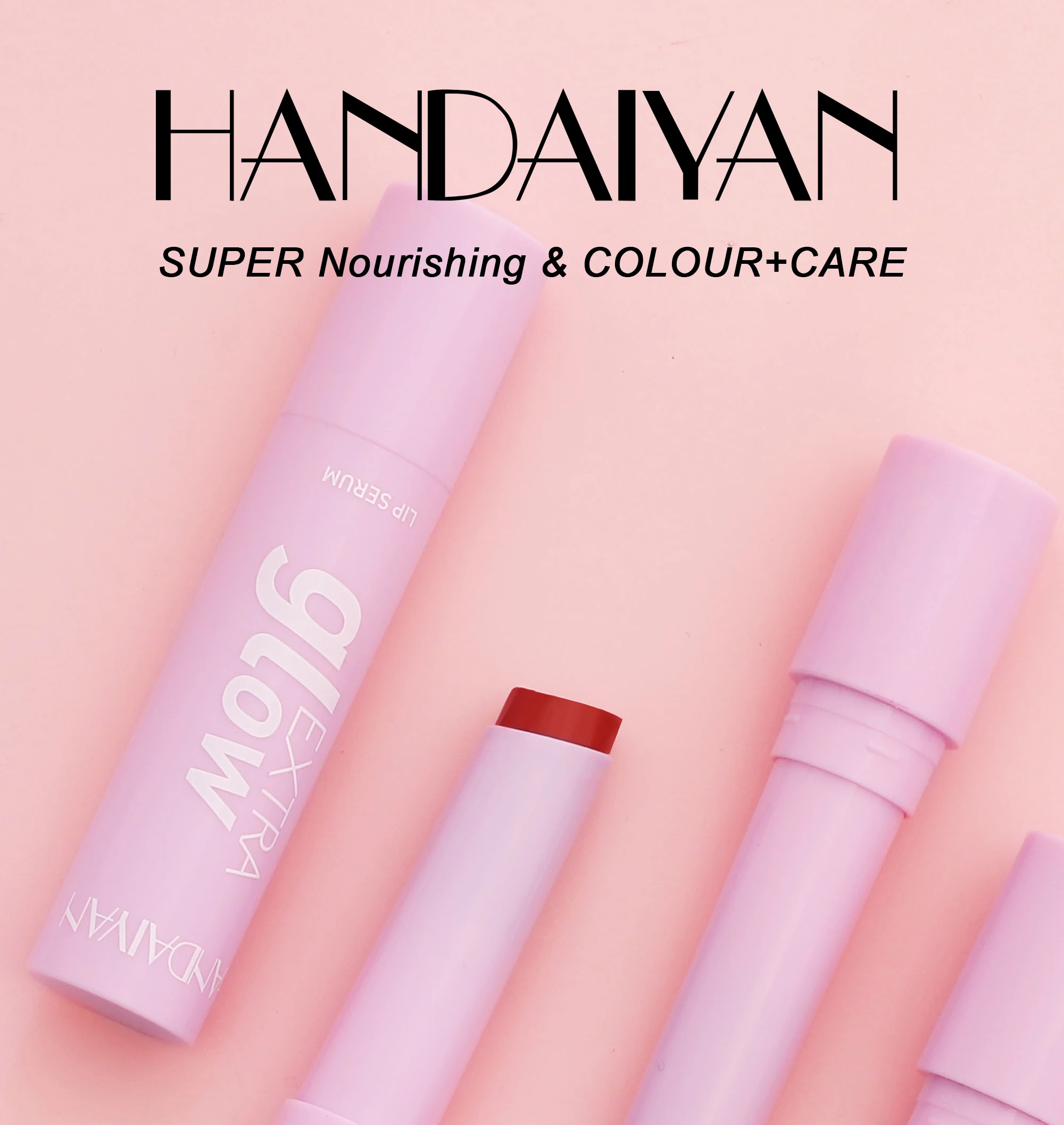 HANDAIYAN No-Sticky Soft Comfortable Lip Balm Super Smooth Vegan ...