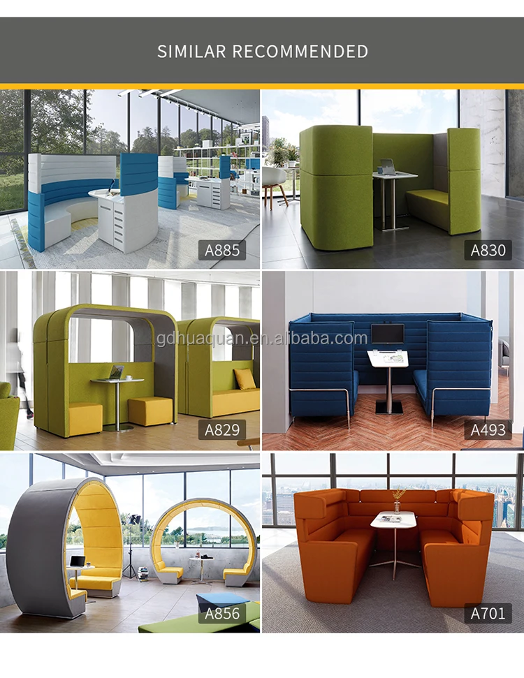 New Design Office Furniture - Privacy & Collaboration Sofa