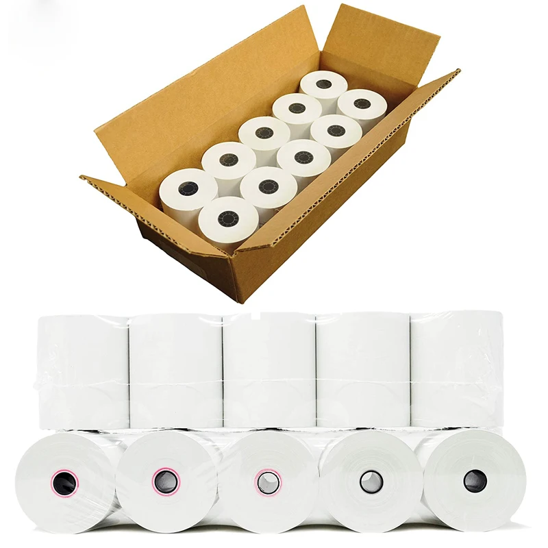 Termo Paper Rollos De Papel Termico 80mm Thermical Roll 80x80 Thermal ...