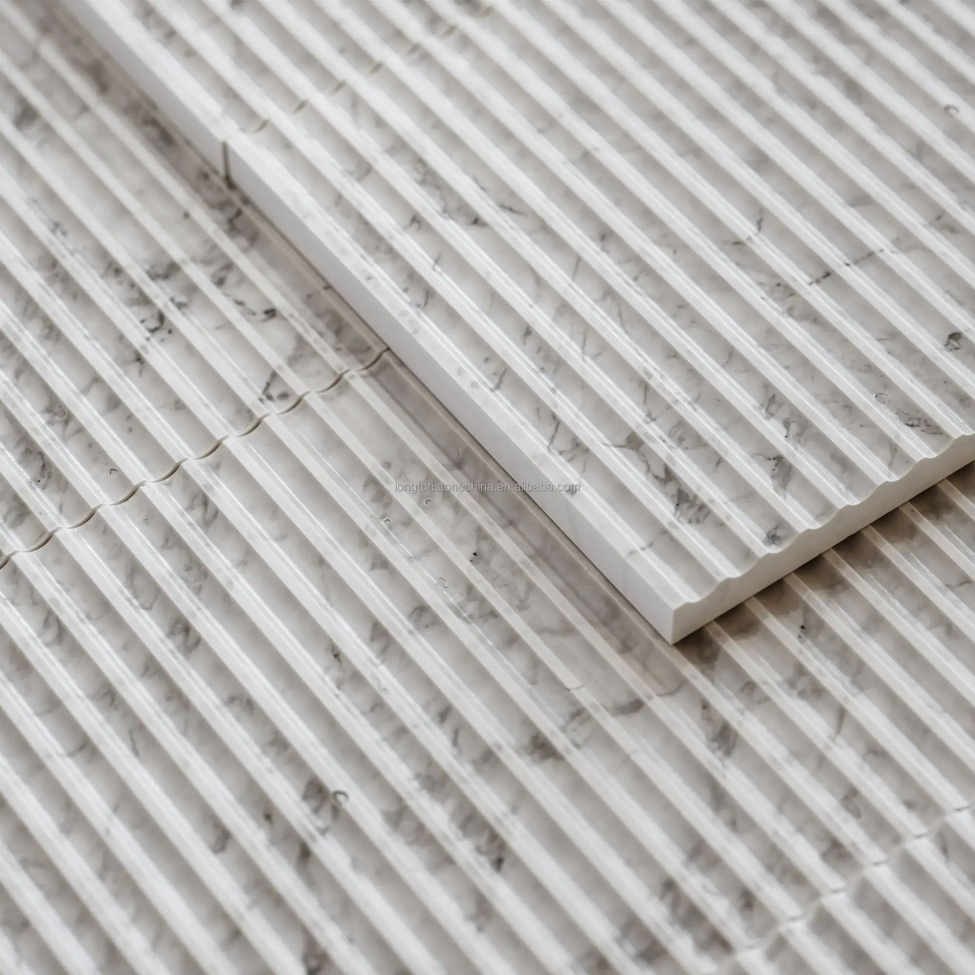Kit Kat Beige Travertine Marble Mosaic Tile for Kitchen Backsplash ...