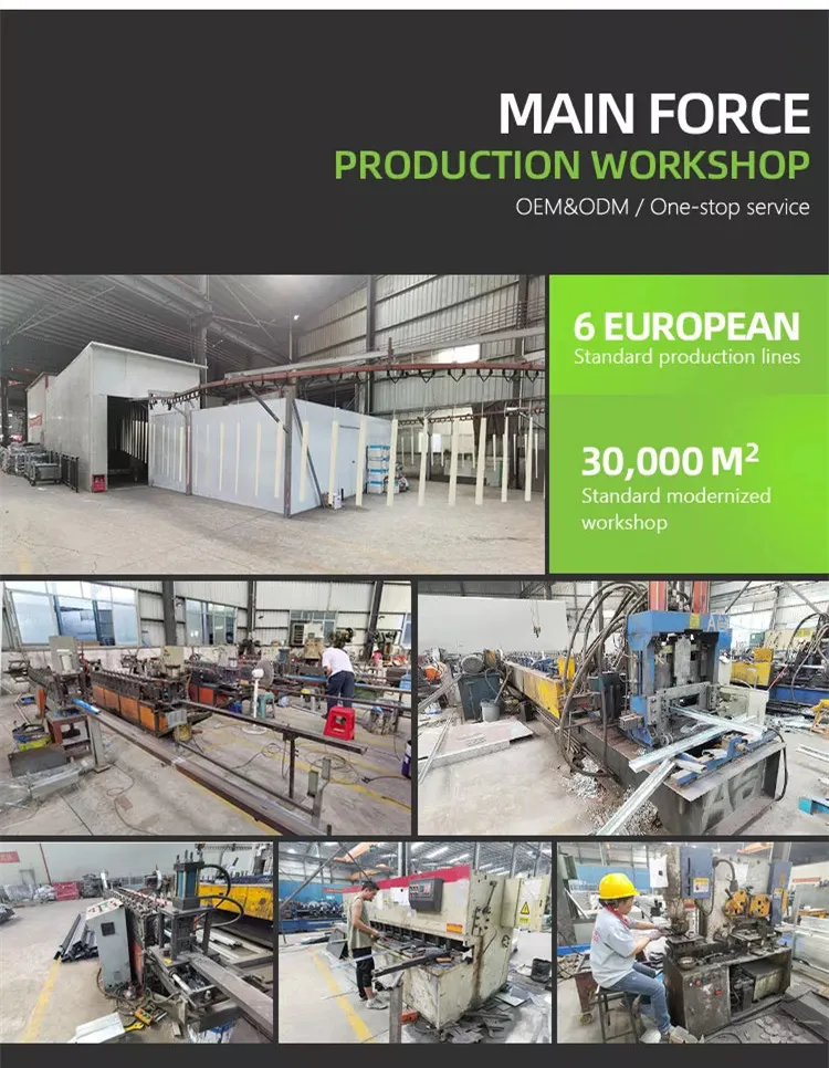 Modern Prefab Structure Building Prefabricated Warehouse Workshop ...