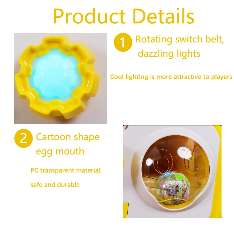 Indoor Commercial Gaming - Gumball Arcade Machine for Kids