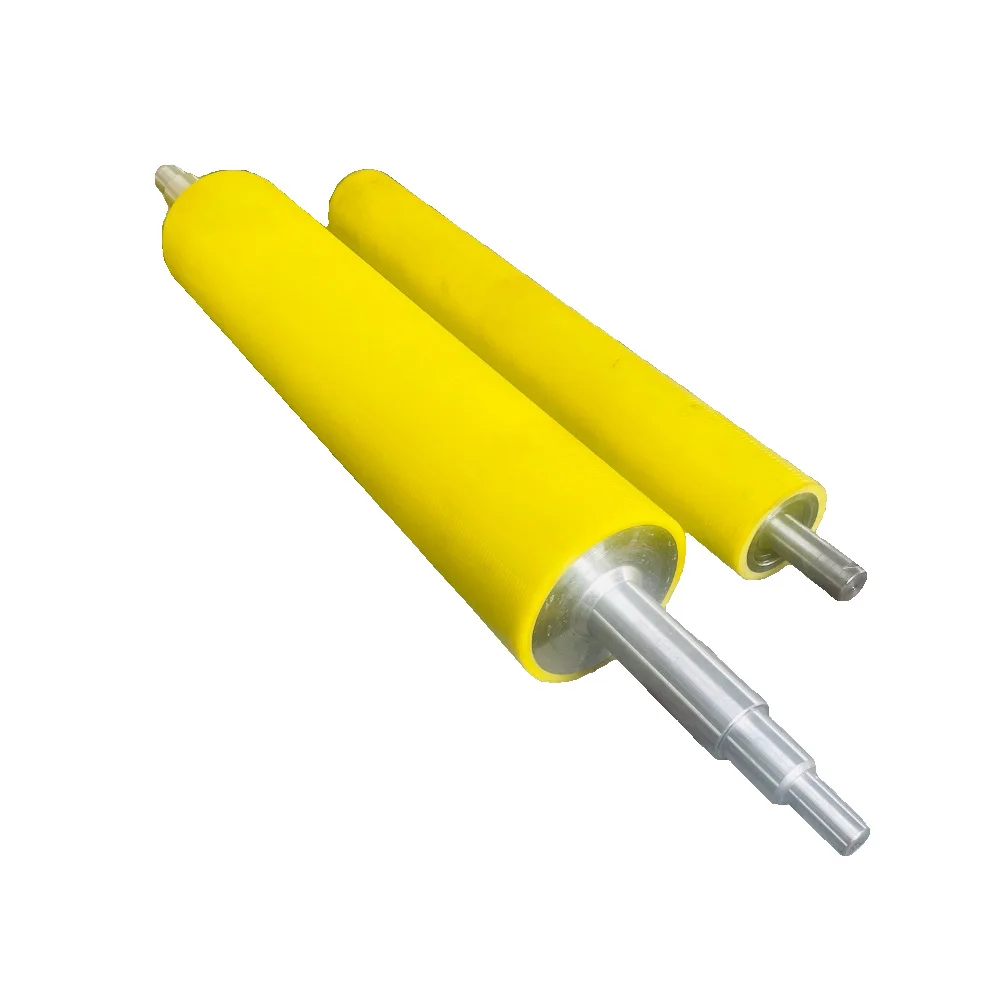Pu Rollers Polyurethane Coated Wear Resistance Industrial Polyurethane ...