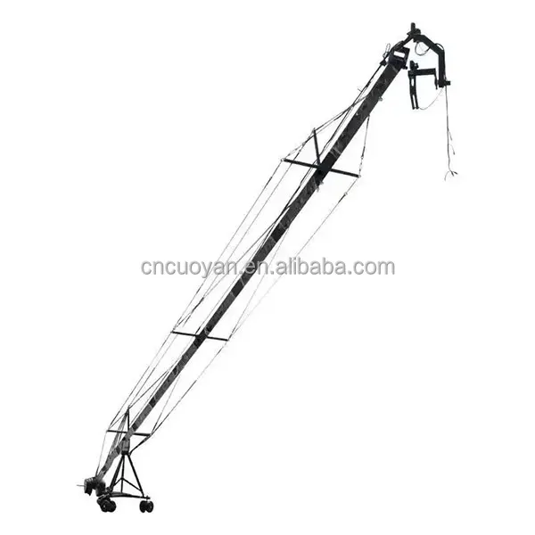 Jimmy Jib Motorized L Shape Pan Tilt Roll Dutch Head Camera