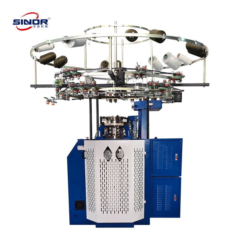 Maquina Tejedora Circular Santoni Quality Single Jersey Jacquard ...