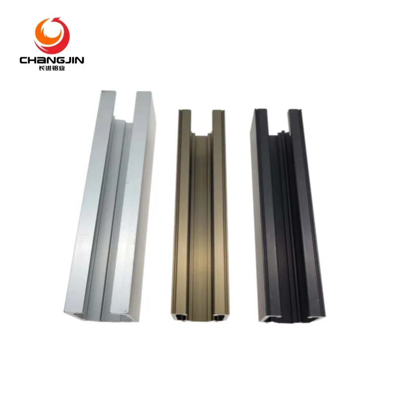 Heavy Duty Sliding Door Tracks And Rollers System 1500kg Aluminum Alloy ...