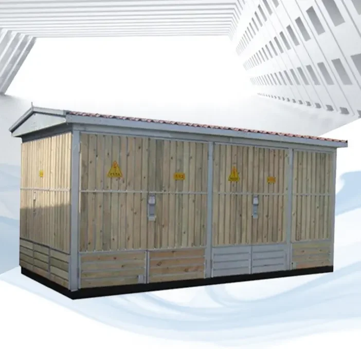 Customized Solar Substation Electrical Substation Compact Outdoor ...