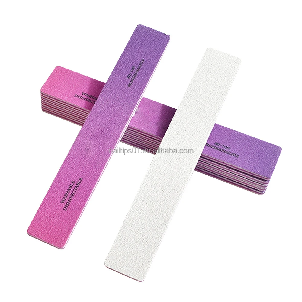 Newest Pink Professional Rectangle Shape File Good Quality Pink Square ...