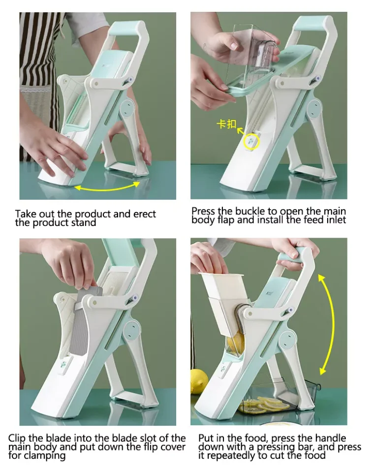 Multi-functional Vegetable Fruits Tool Vegetable Cutter Potato Peeler ...