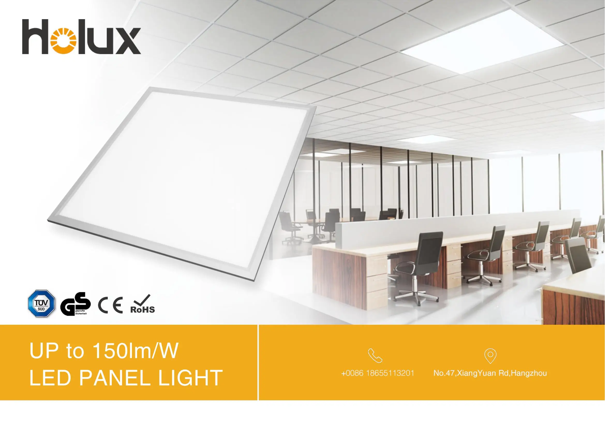 Modern Design Flicker-free Led Panel Lamp With Aluminum Body Cri 90 For ...