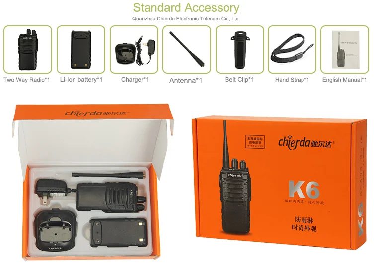 Cheap Uhf Vhf 16 Channels Handy Talkie More Than 1 And 5 Km Radio ...