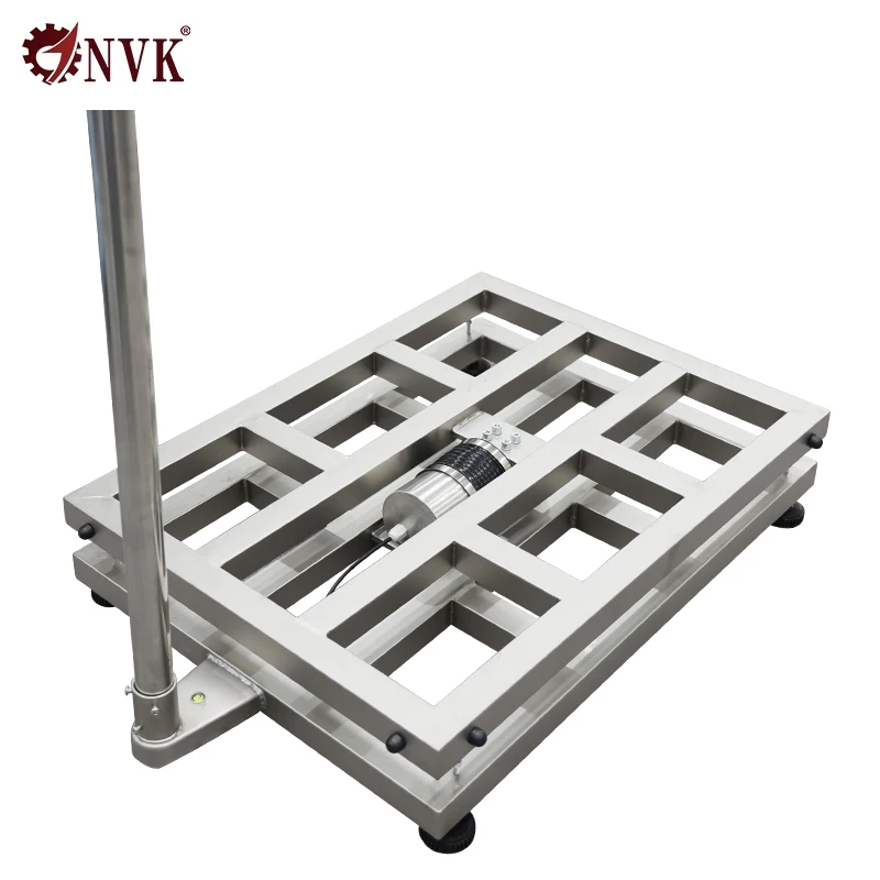 30x40cm 60kg Digital Platform Scale Stainless Steel Material Bench ...