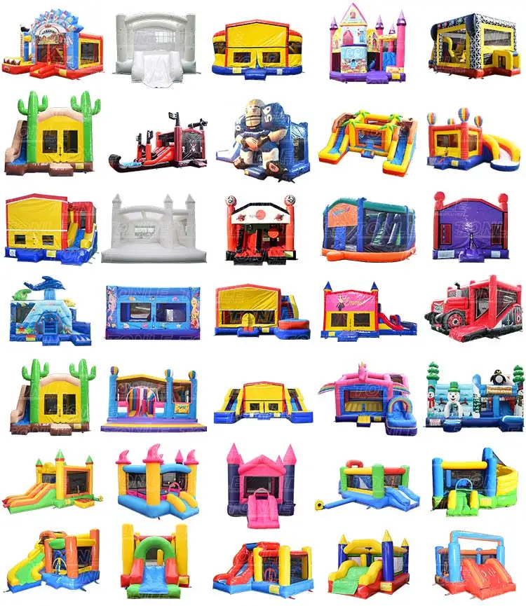 Module Bounce House Slide Combo Inflatable Bouncer Banner For Sale ...