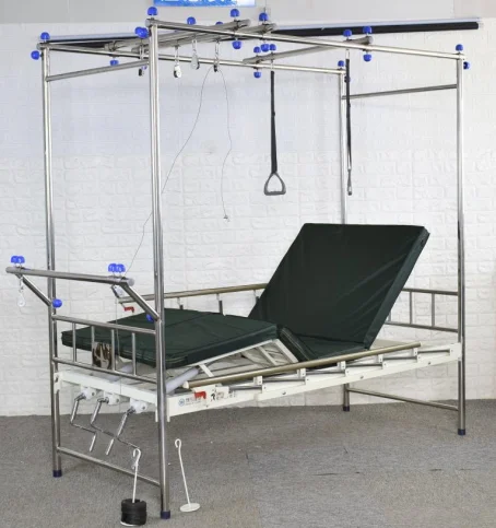 Medical Equipment Hospital Bed Aluminum Alloy Traction Stainless Steel ...