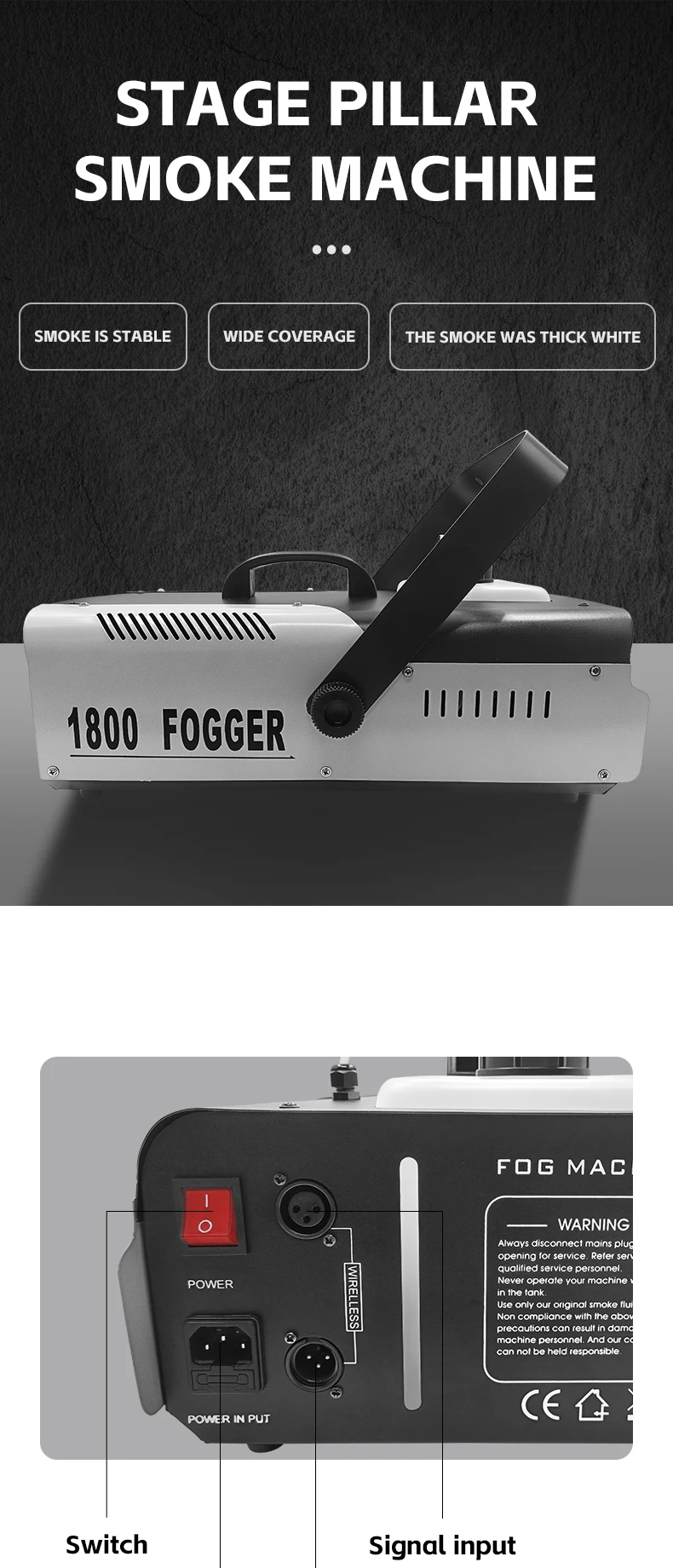 Disco 1800w Smoke Machine Led1500w Smoke Machine For Stage Dj Disco Led ...