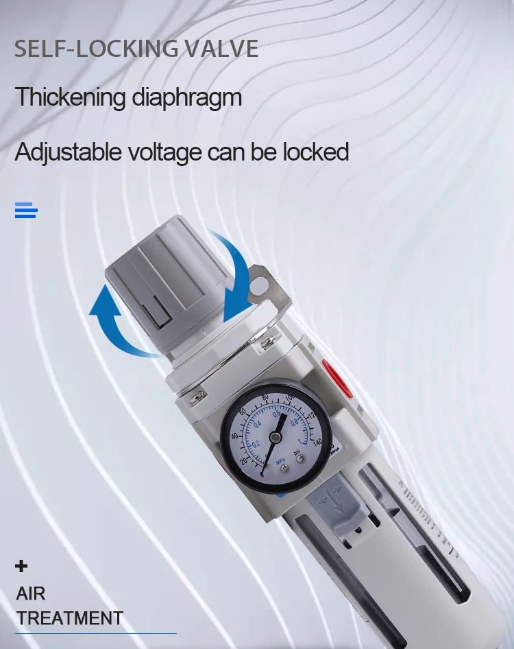 Aw4000-04d Aw Series Auto Drain Air Source Treatment Unit G1/2" Frl ...