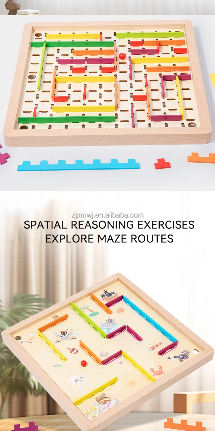 Early Educational Kid Logical Thinking Exercise Other Montessori Toy ...