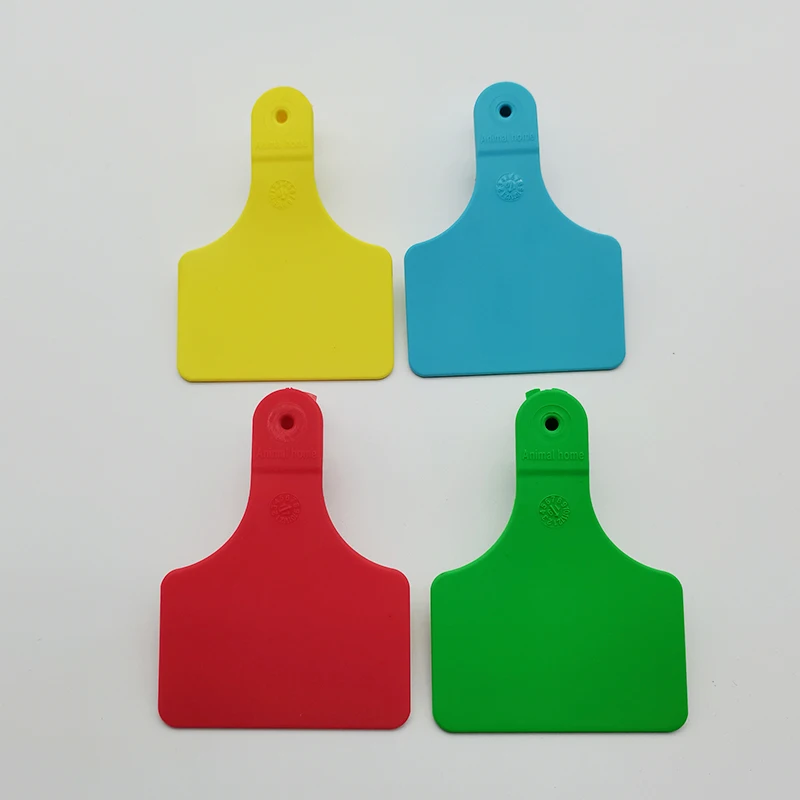 Cow Plastic Farm 50*20mm Label Livestock Goat Ear Tags for Animals ...