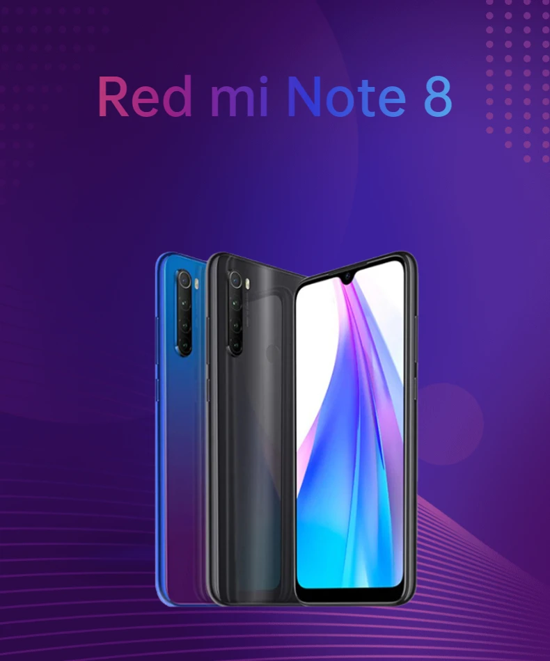 Global Version Unlocked 6.3inch Note8 Mobile Phones For Redmi Note8 ...