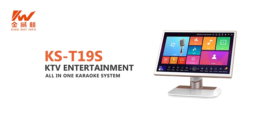 Touch Screen Android Karaoke Vending Mchaine Ktv Jukebox Karaoke ...