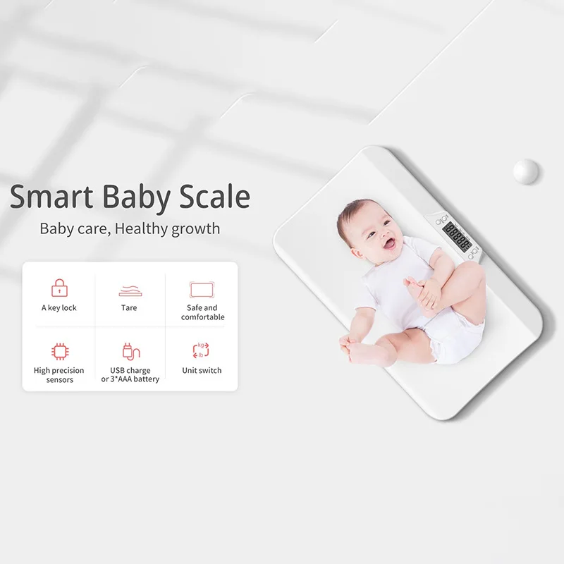 Portable Baby Scale 30kg Backlit LCD Display Electronic Scale High ...