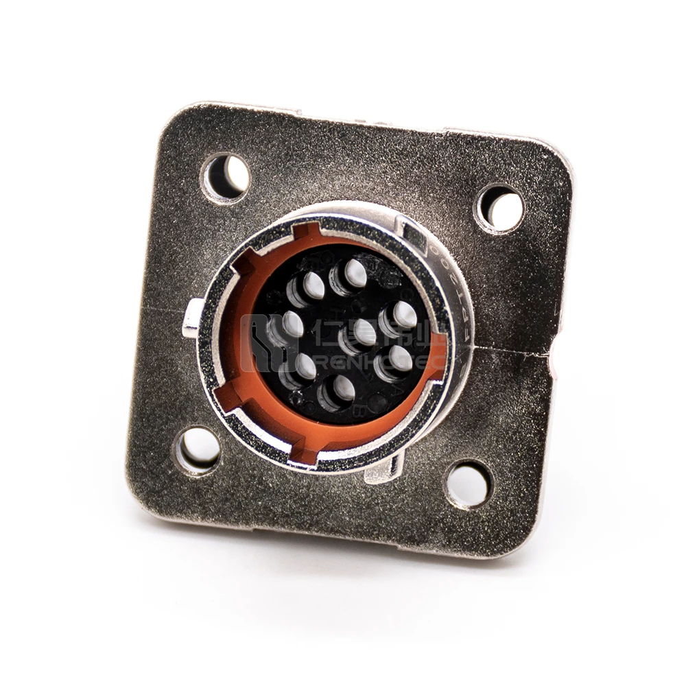 8pin High Voltage Power Waterproof Car Battery Signal Metal Signal ...