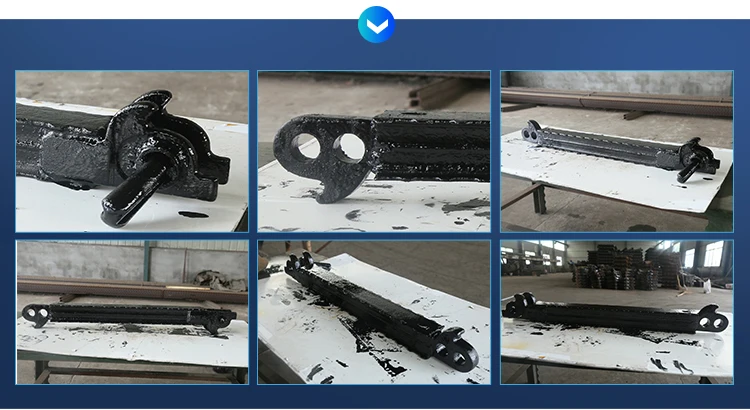 Mining Supporting Roof Beam Hinged Bar Metal Double Hole Double Wedge ...