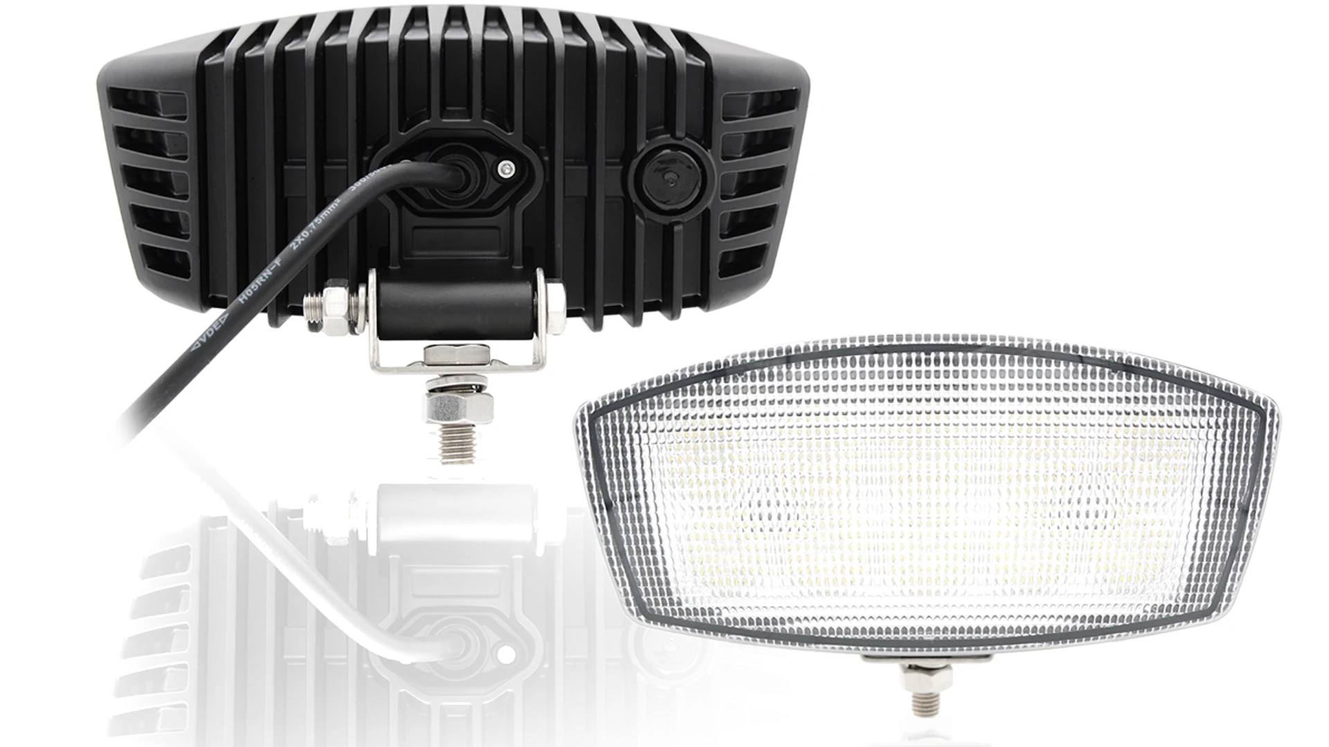 Tractor Headlights Led Plug & Play Headlight Led Flood Light 12v 50w ...