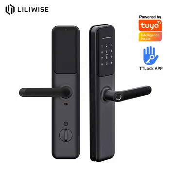 Liliwise New Design Smart Electric Digital Door Lock Waterproof Tuya ...
