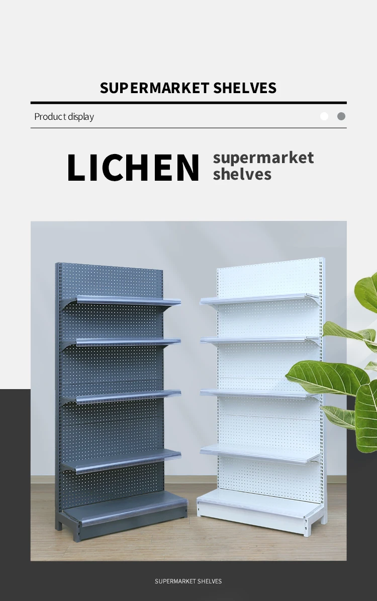 Single Sided Gondola Shelving - Durable & Versatile Racks