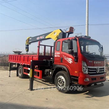 High Quality Factory Telescopic Boom Mounted Truck Crane Remote Control ...