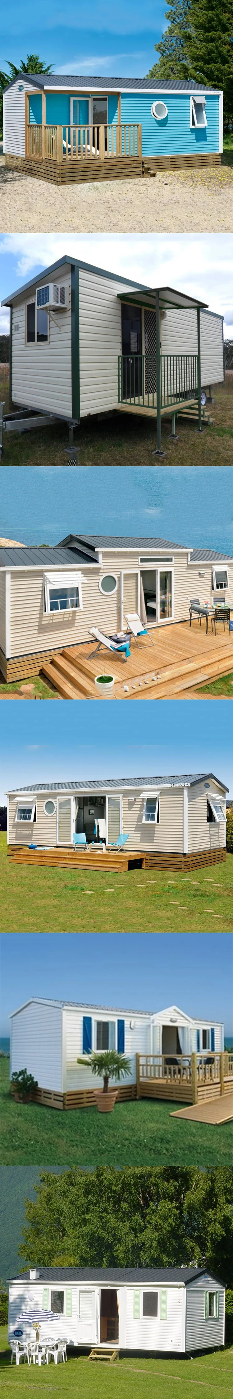 Factory Customized Modern Luxury Fabricated Living Villa Container House Portable Prefabricated ...