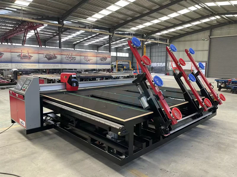 Automatic Glass Cutting Table With Integrated Loading Arm - Buy Manual ...
