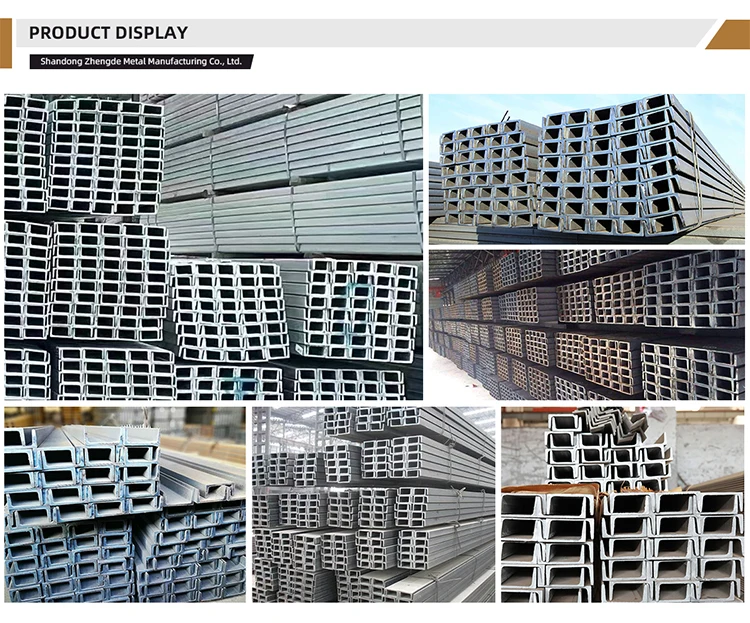 Carbon Steel U Channel Steel C-shaped Channel Steel For Construction ...
