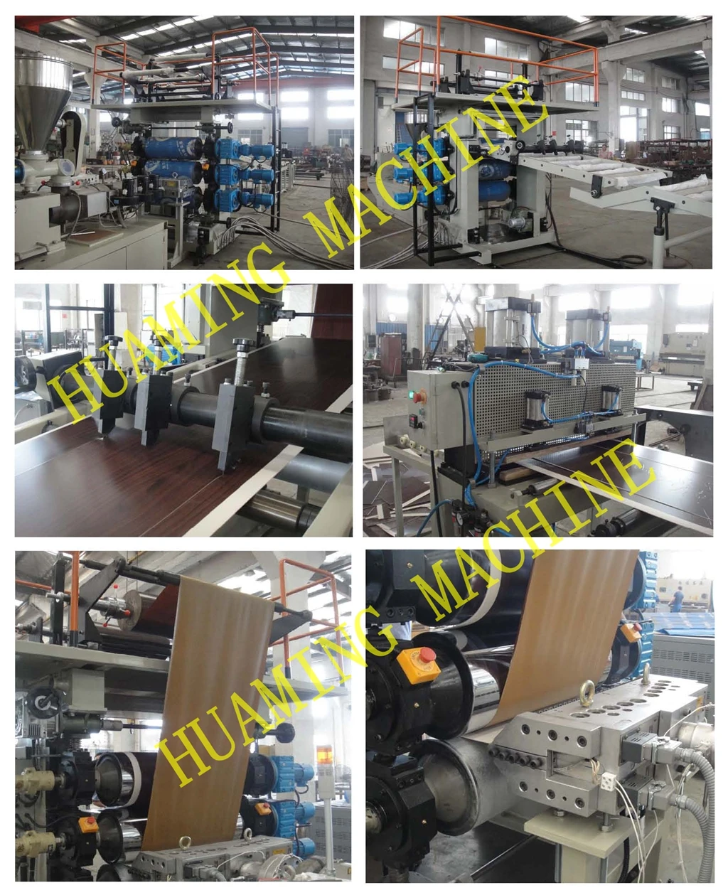 Huaming Plastic Material Pvc Calendering Machine Pvc Rigid Sheet ...