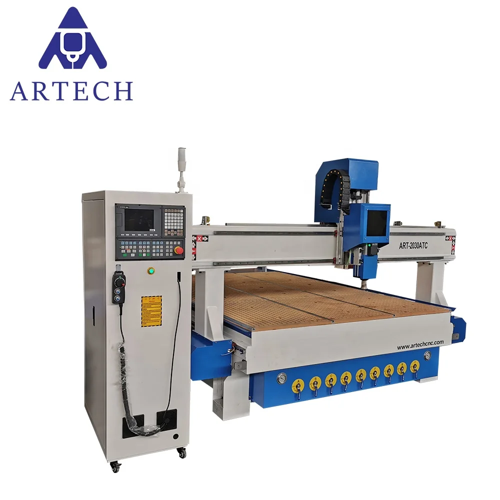 Large Size Automatic Tool Change System 2030 Cnc Router Machine With Syntec Control System - Buy ...