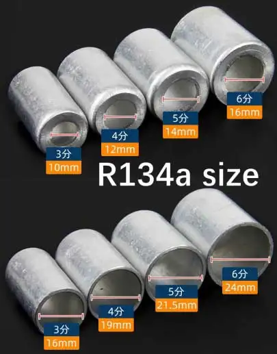 Hydraulics Hoses Fittings 24 Cone No Skiving Crimp Ferrules 00400 Hose ...