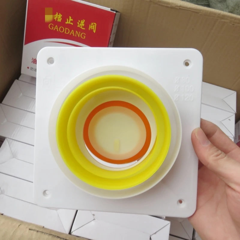 Ventilation Duct Check Valve,Backdraft Damper4inch 1 Way Airflow ...