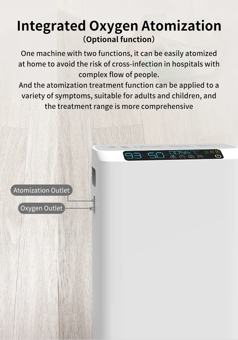 MICiTECH Home Use 5L Equipment Oxygen Home Generator Oxygen Making ...